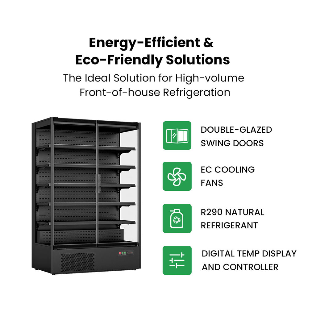 Thermaster Supermarket Panorama 2 Door Chiller Display - DC-125B ...