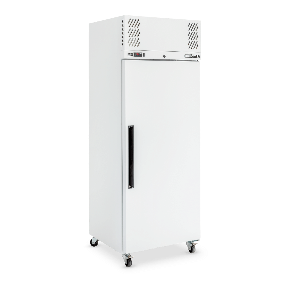 HP1SW Pearl - One Door White Colorbond Upright Storage Refrigerator ...